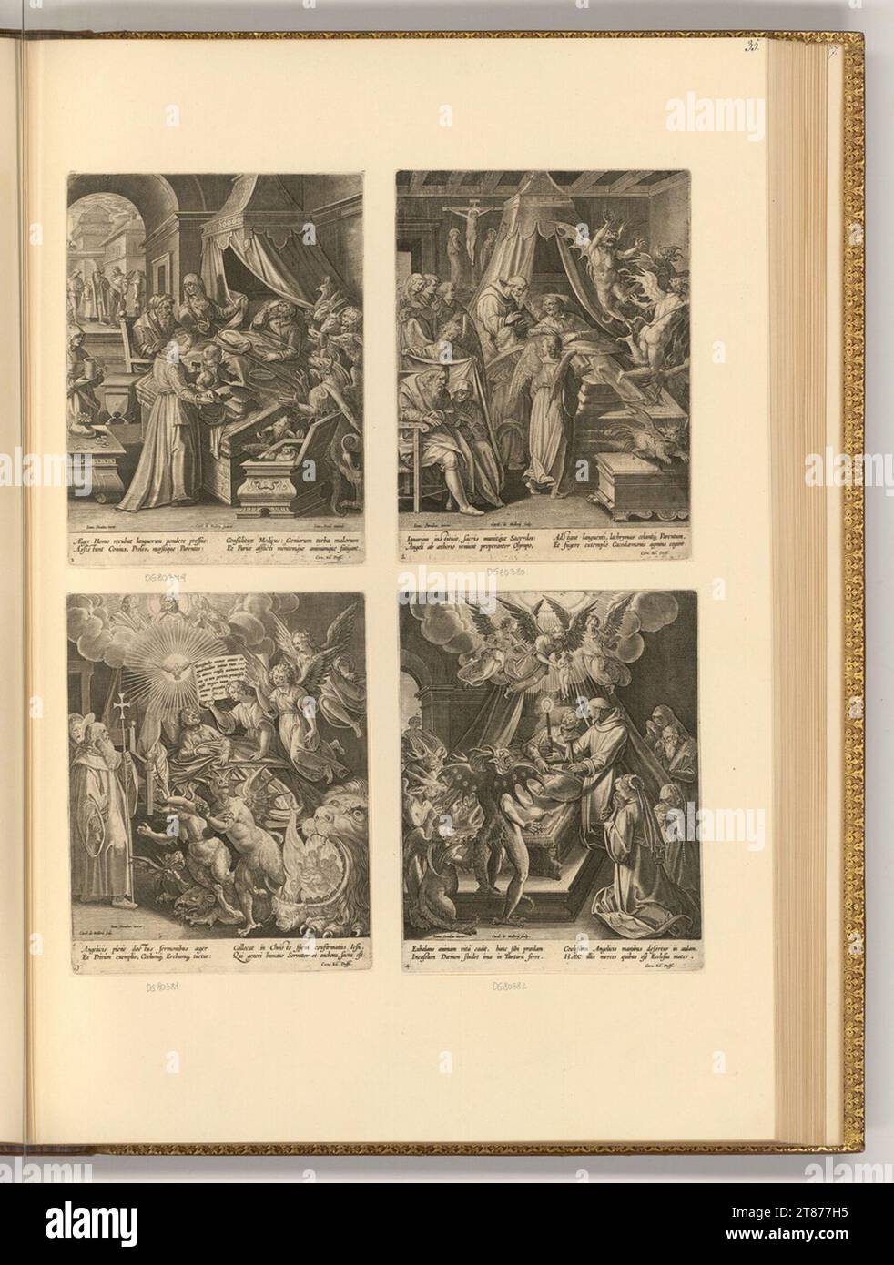 Karel van Mallery (Engraver) Allegory of the rusty man. Copper ...