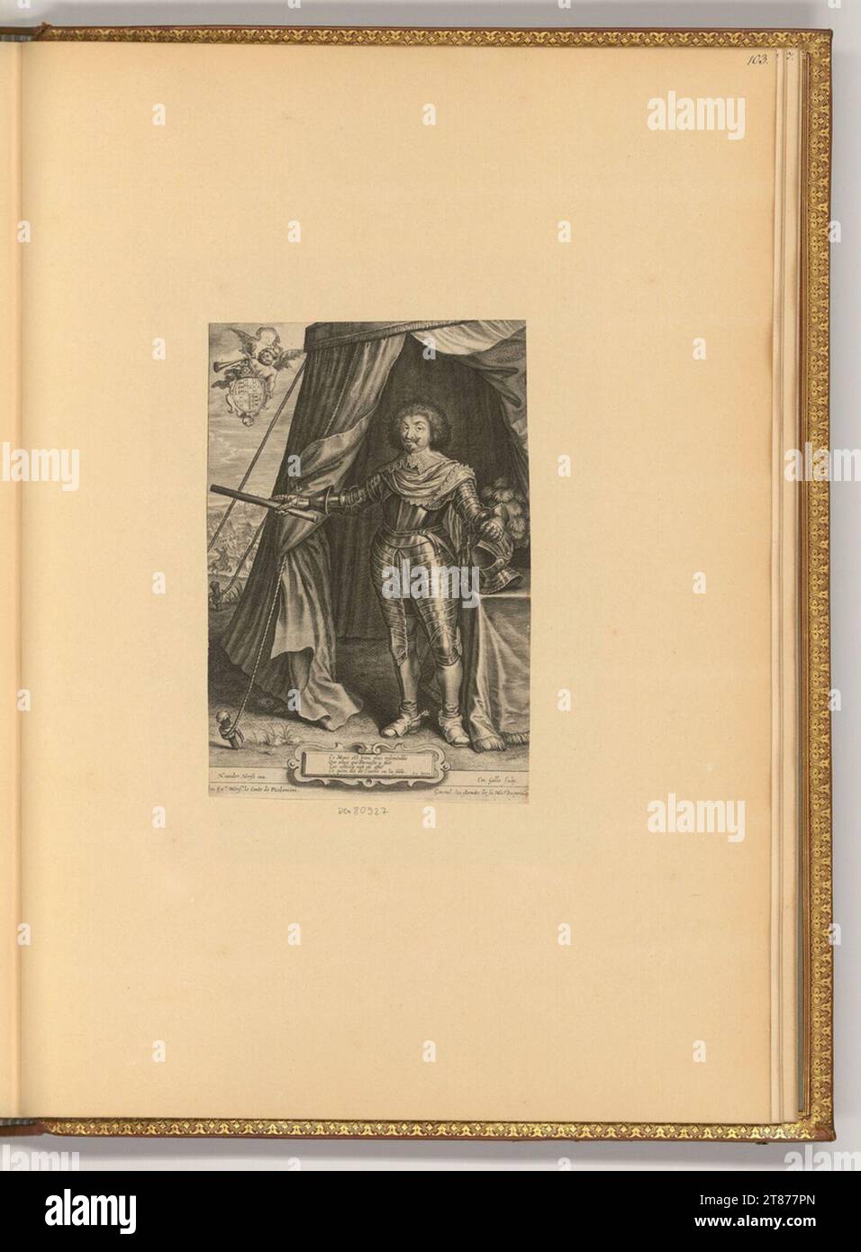 Cornelis Galle der Jüngere II (Engraver) Portr Octavius Piccolomini ...