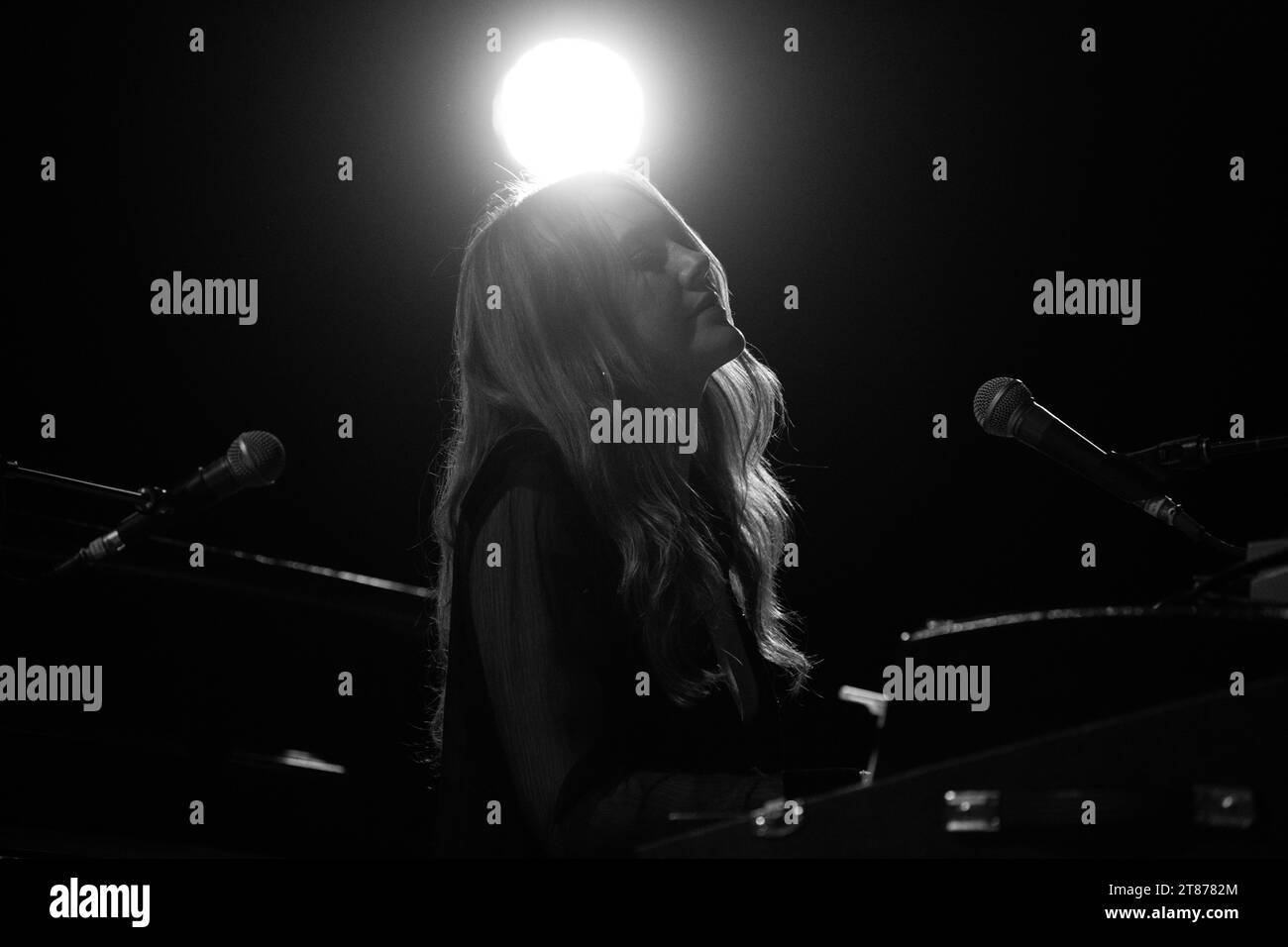 Irish singer and song-writer, Glen Hansard, performing with his band at ...