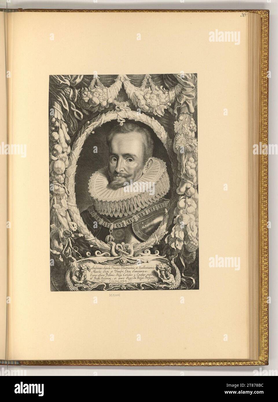 Jacob Louys (Engraver) Portrait Ambrosius spinola. etching 1644 , 1644 ...
