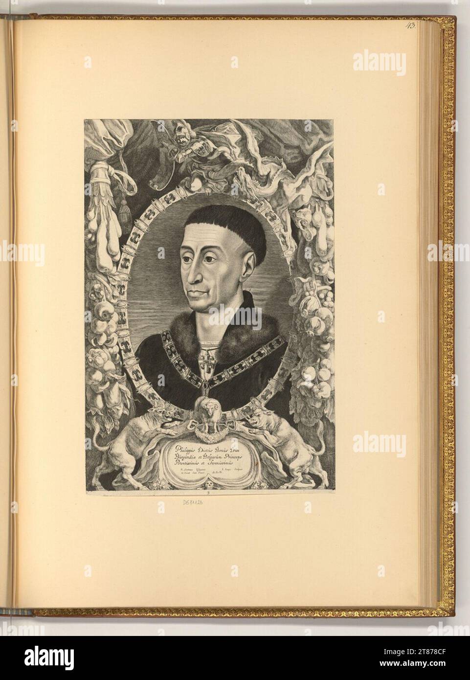 Jacob Louys (Engraver) Portrait Philipp the good. etching 1644 , 1644 ...