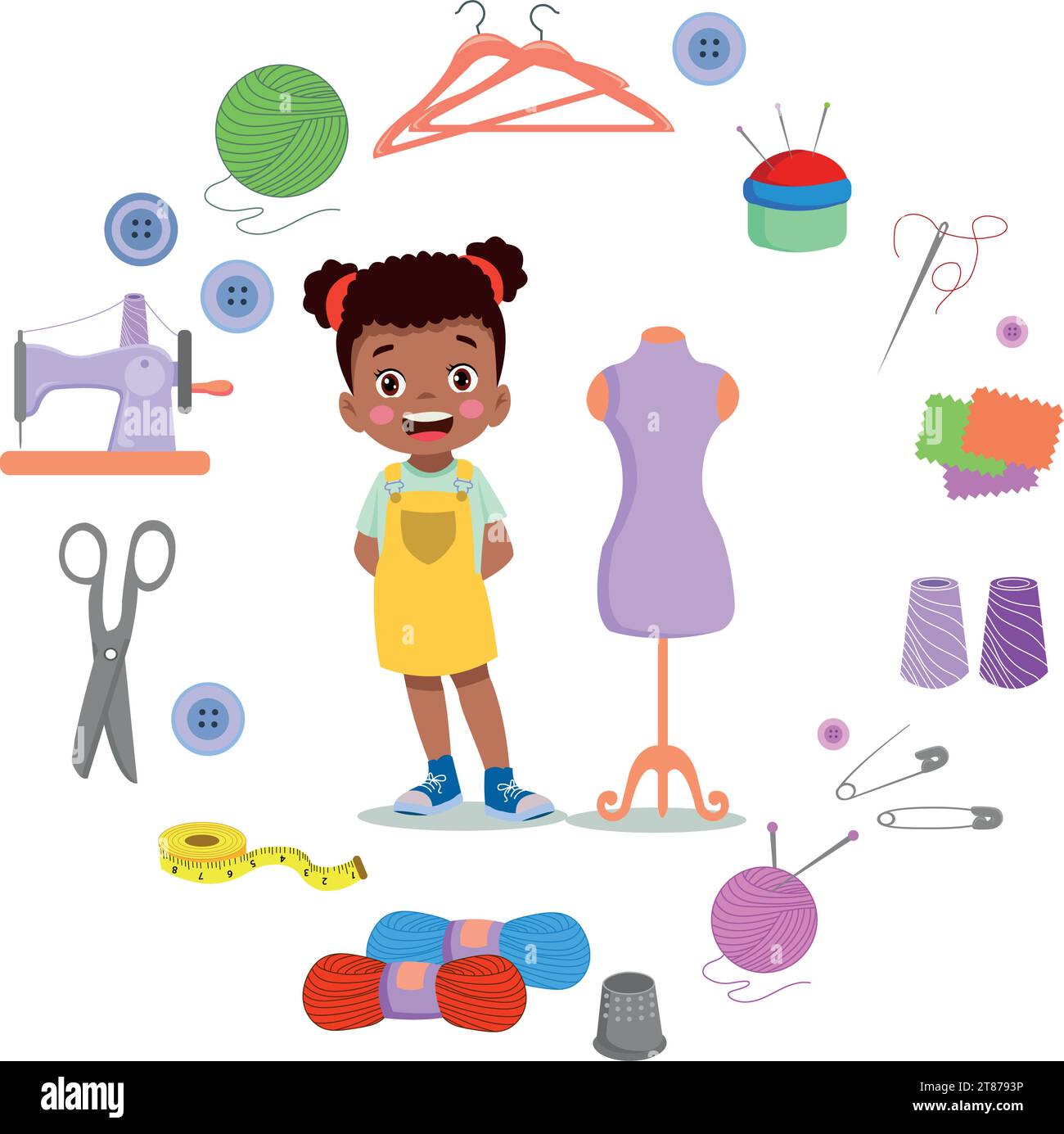 Tailor measuring suit Stock Vector Images - Alamy