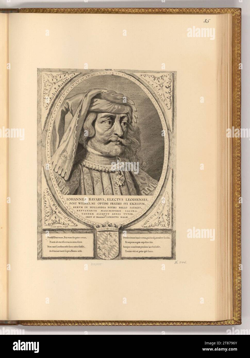 Cornelis Visscher (Engraver) Portrait Johann III. Without mercy. Copper ... Cornelis Visscher (Engraver) Portrait Johann III. Without mercy. Copper ...