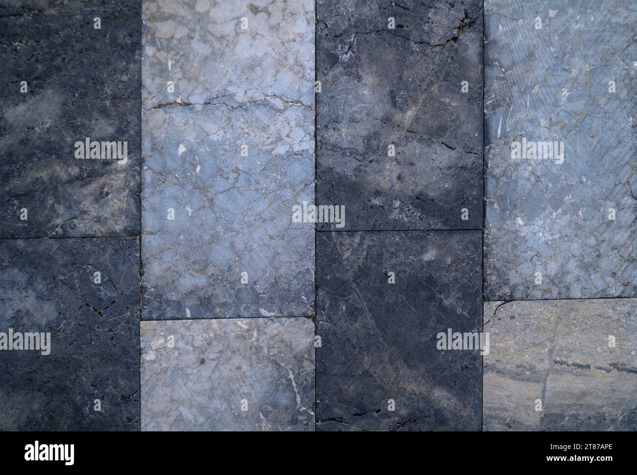 paving slabs made of real stone as a background Stock Photo - Alamy