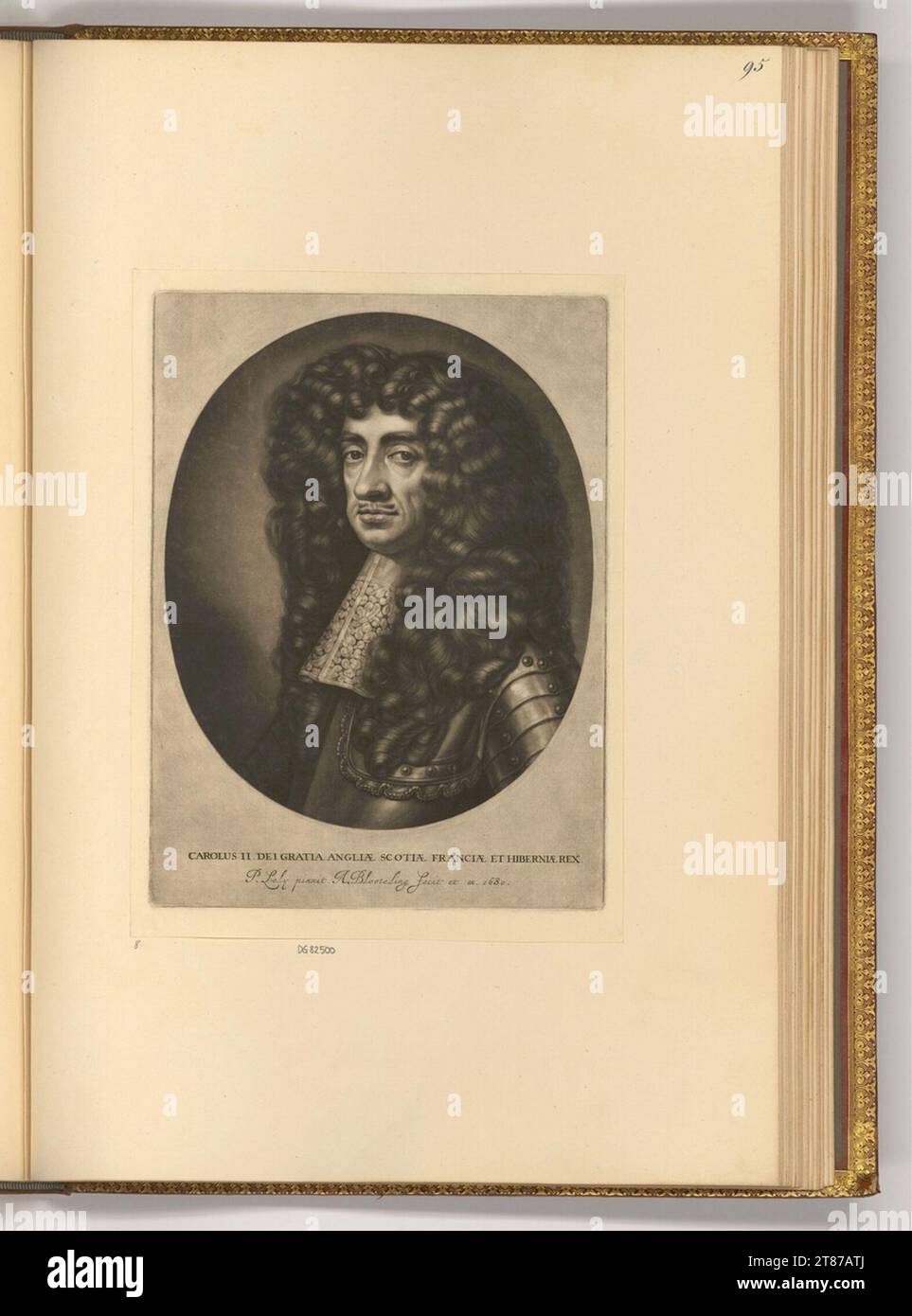 Abraham Blooteling (Engraver) Portrait Charles II., King of England ...