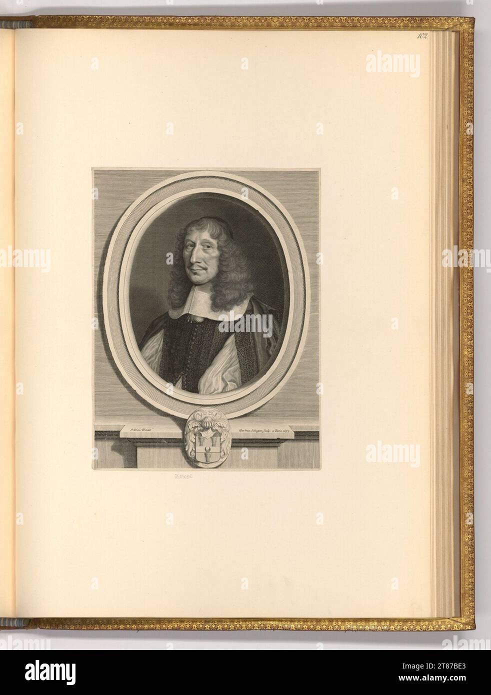 Pieter van Schuppen (Engraver) Portros Pierre Boardier the Rincy ...