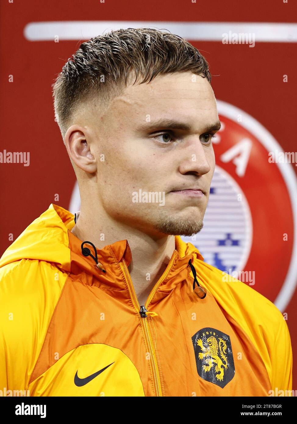 AMSTERDAM - Holland goalkeeper Bart Verbruggen during the European ...