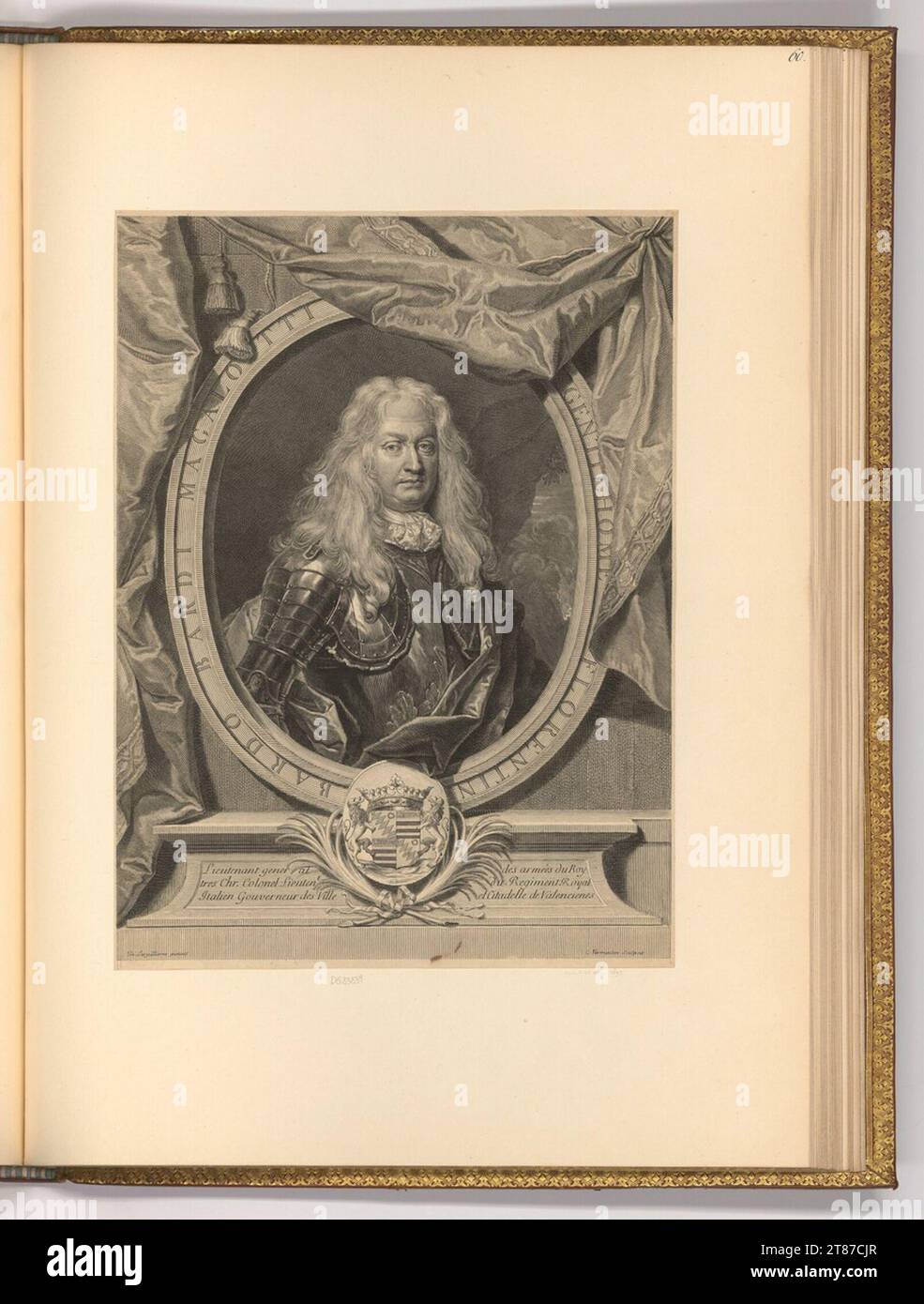 Cornelis Martinus Vermeulen (Engraver) Porträt Bardo Bardi Magalotti ...