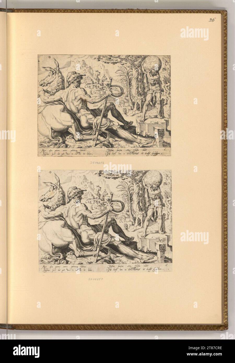 Dirck Volkertszoon Coornhert (Engraver) The sons of Jacob, the twelve ...