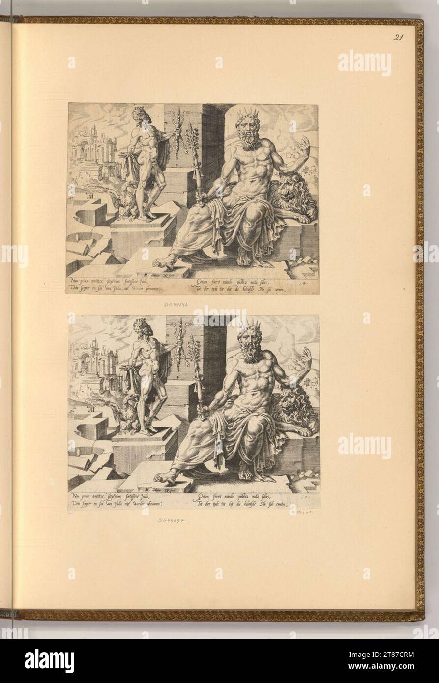 Dirck Volkertszoon Coornhert (Engraver) The sons of Jacob, the twelve ...