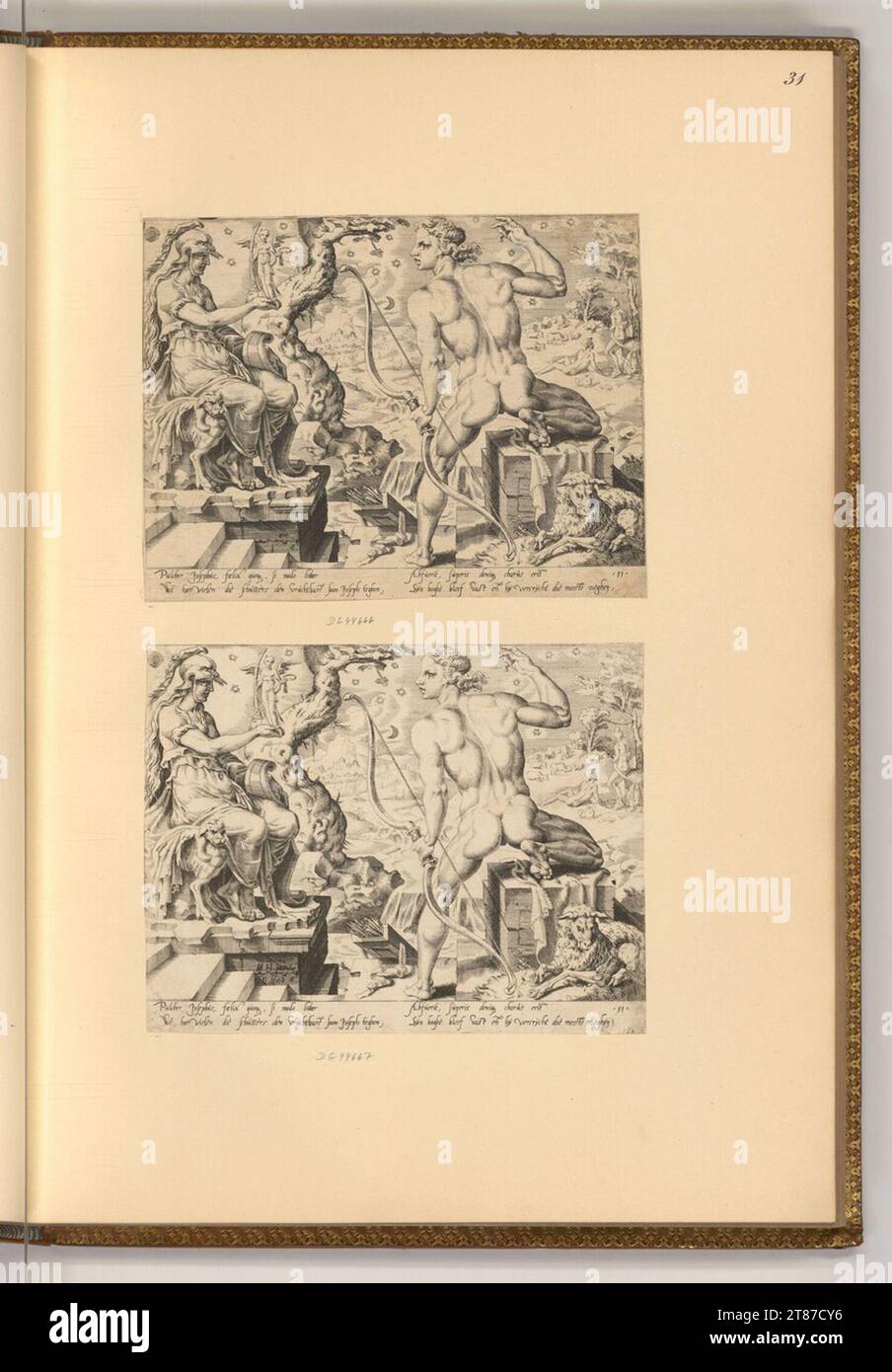 Dirck Volkertszoon Coornhert (Engraver) The sons of Jacob, the twelve ...