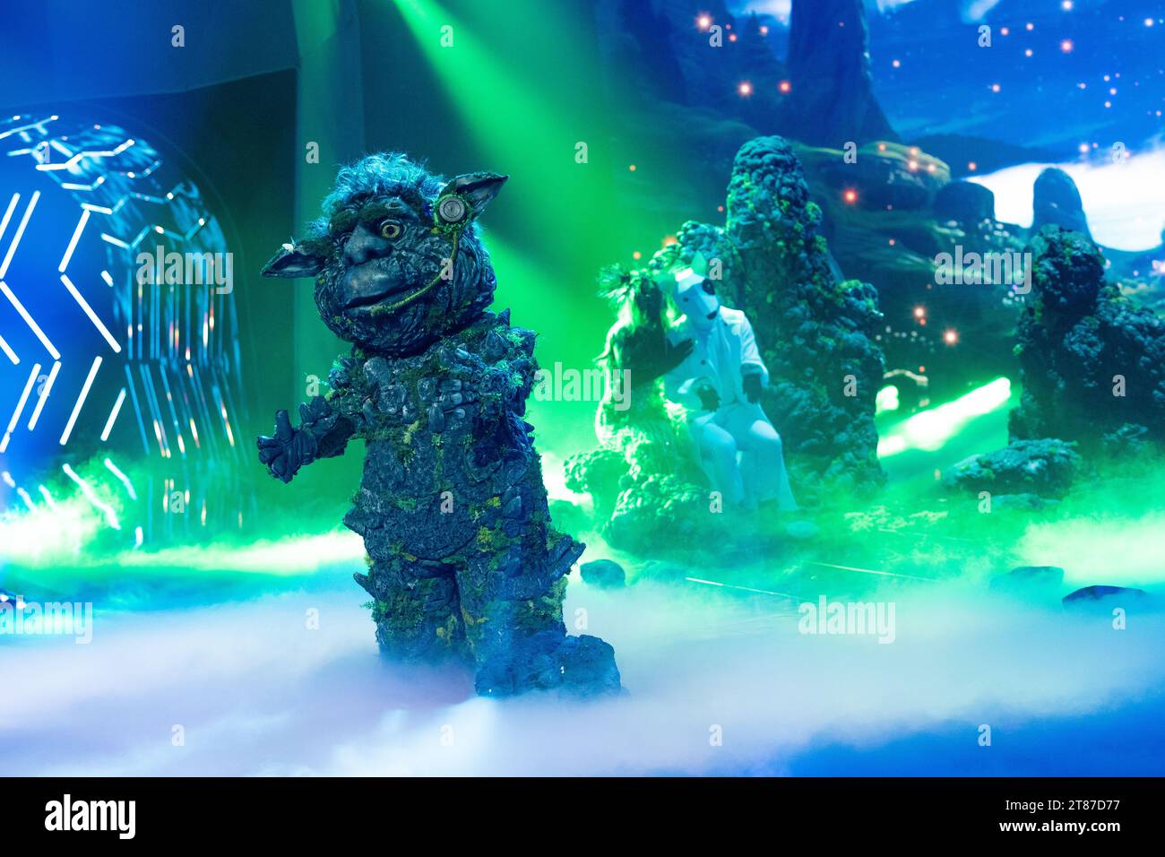 Cologne, Germany. 18th Nov, 2023. The character "The Troll" appears on ...