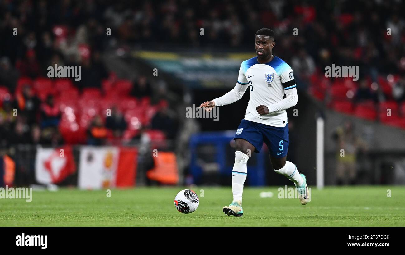 LONDON, ENGLAND - November 17: Marc Guehi of England during the UEFA ...