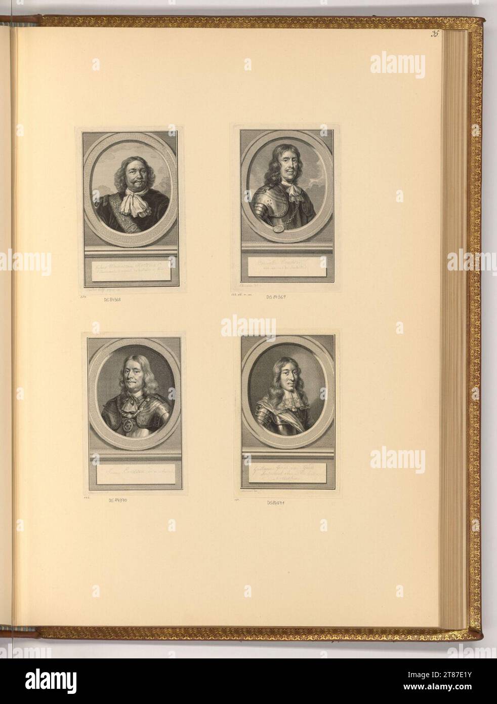 Jacob Houbraken (Engraver) Wagenaar, Jan: Patriotic History, Porträt ...