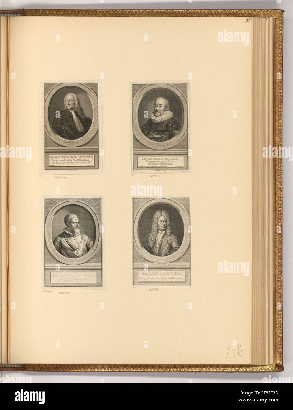 Jacob Houbraken (Engraver) Wagenaar, Jan: Patriotic History, Porträt ...