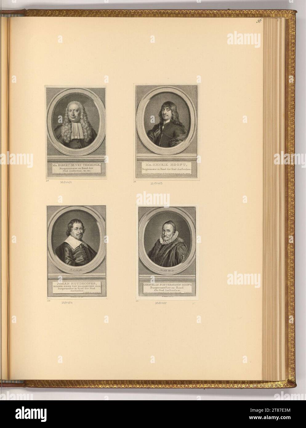 Jacob Houbraken (Engraver) Wagenaar, Jan: Patriotic History, Porträt ...
