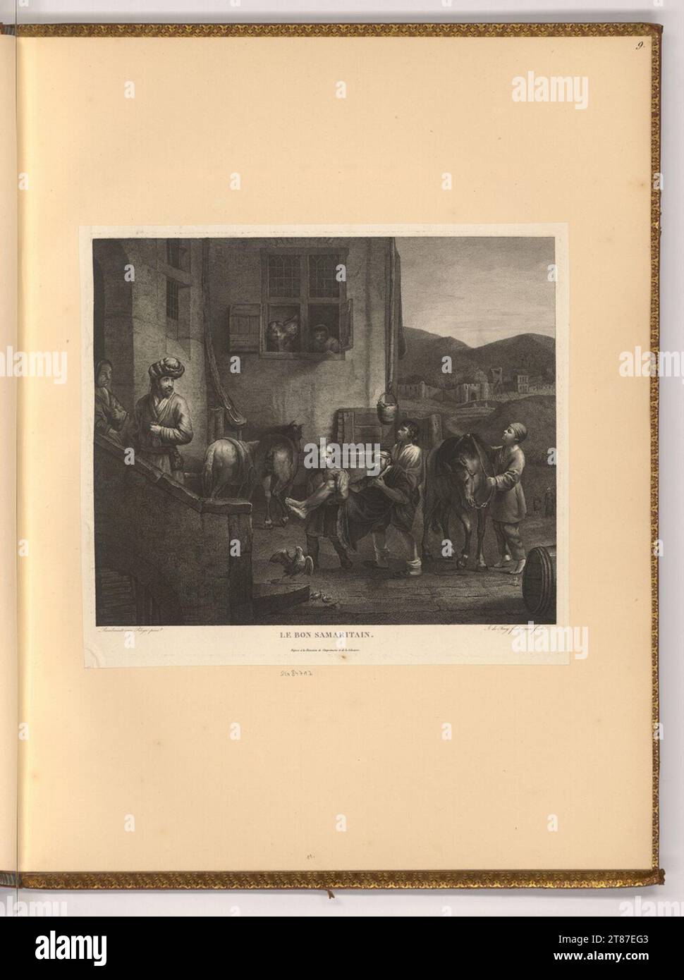 Jan Pieter de Frey (Engraver) The merciful Samaritan. etching 1780-1834 ...