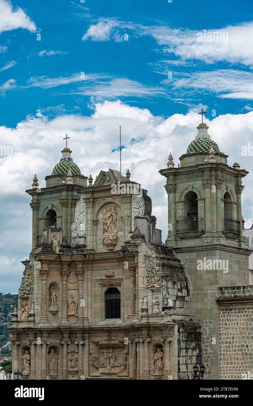 Iglesia de nuestra Señora de la Soledad, Oaxaca, Mexico Stock Photo - Alamy