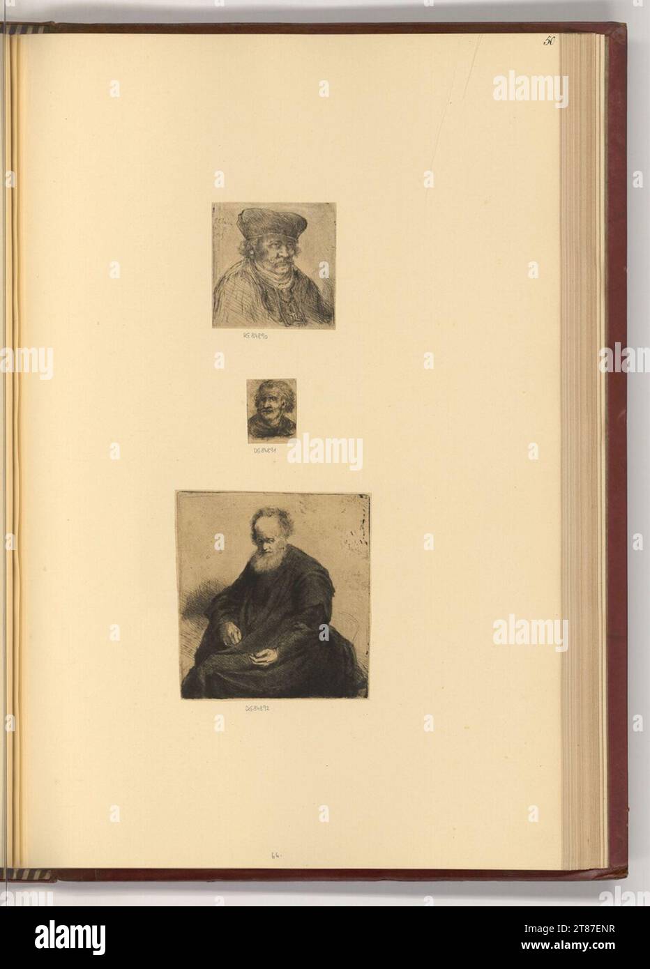 Jan Chalon (Engraver) Portraits. etching 1789 , 1789 Stock Photo - Alamy