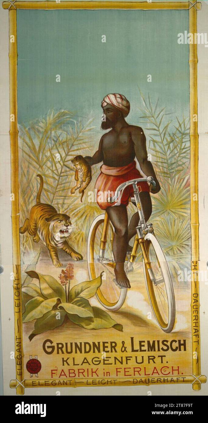 Anonym Grundner & Lemisch, Klagenfurt. Factory in Ferlach. Color around ...