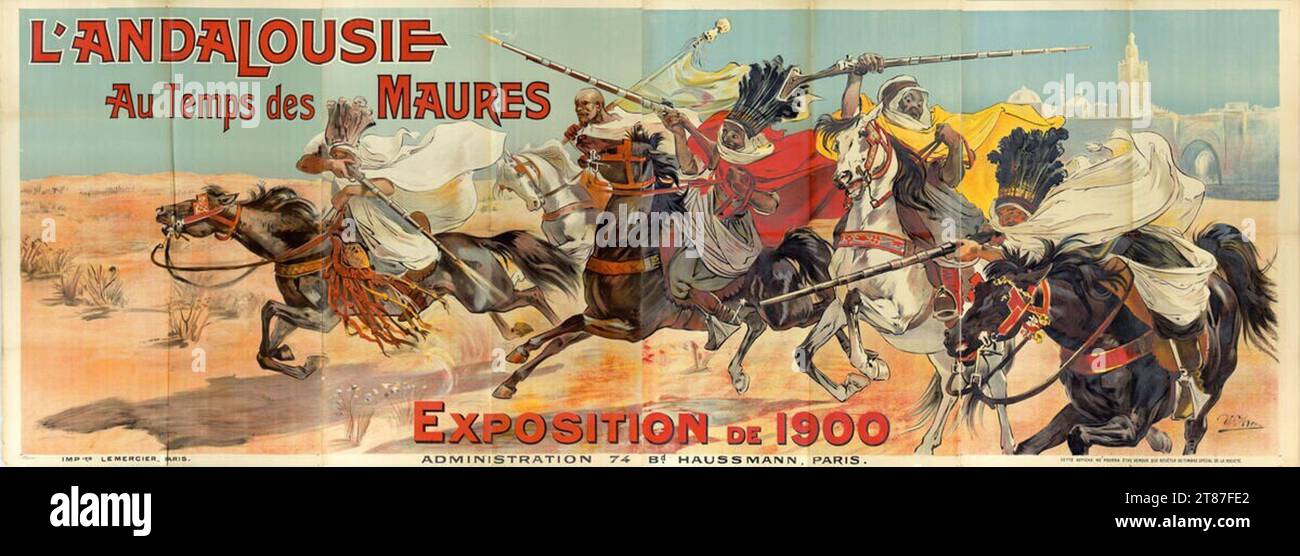 Ulpiano Checa Sanz Andalusia, at the time of the Moors, exhibition of ...