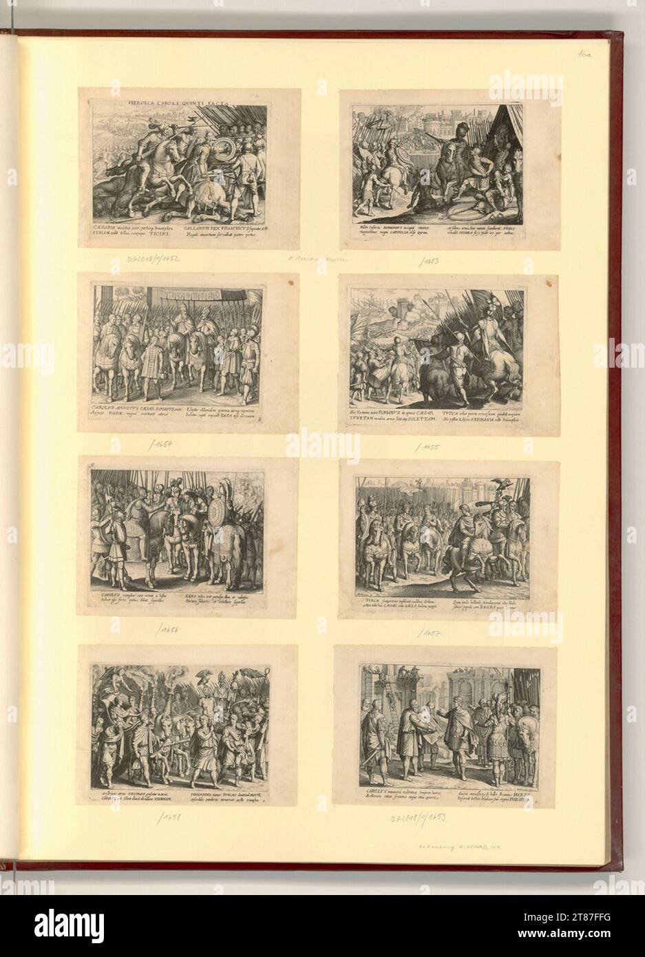 Matthäus Merian der Ältere (Engraver) Die Tten Kaiser Karls v .. etching 1615-1650 , 1615/1650 ...