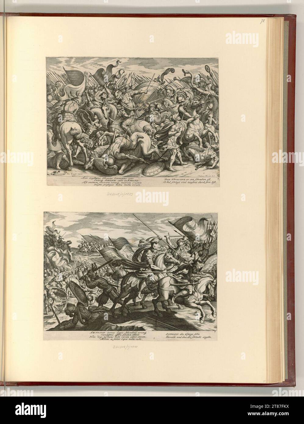 Matthäus Merian der Ältere (Engraver) On GroBtaten des Paulus. etching 1622 , 1622 Stock Photo ...