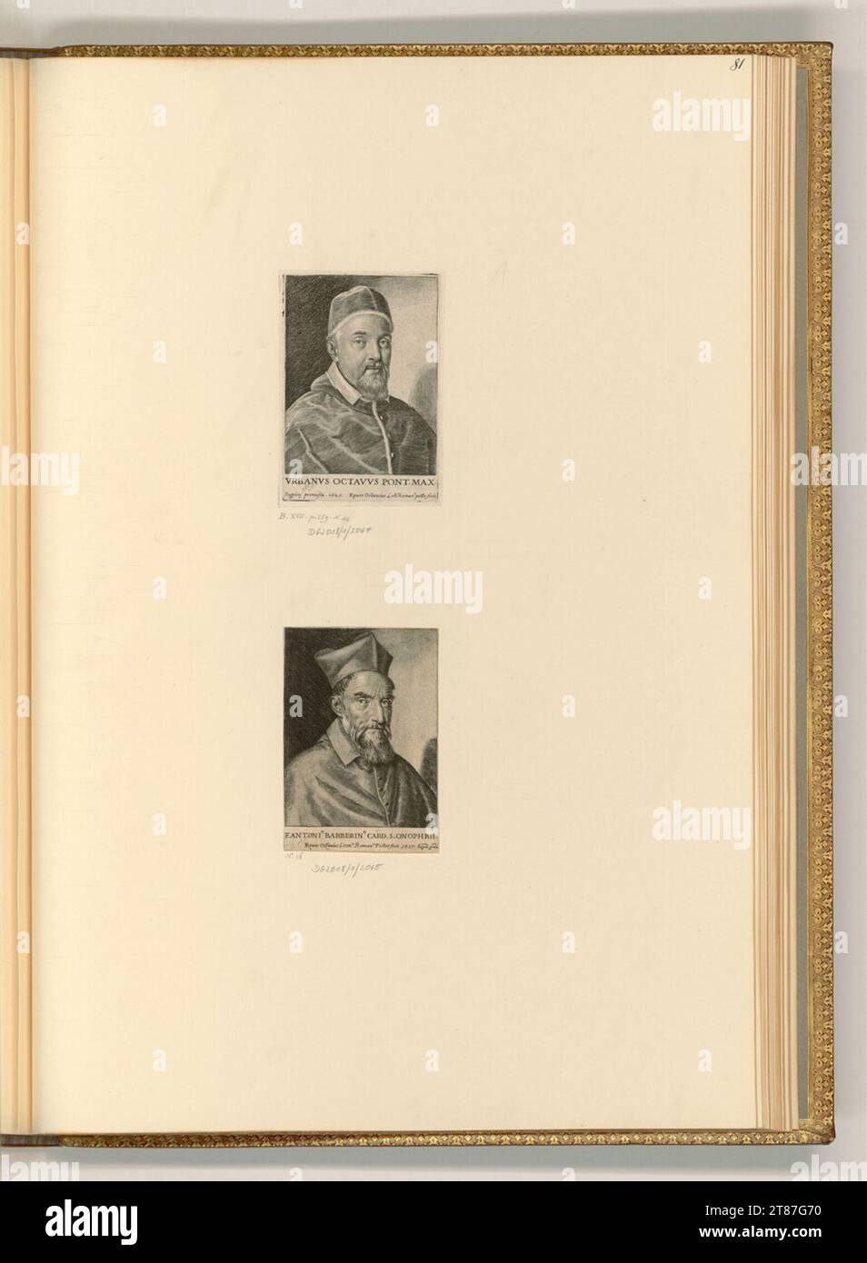 Copper engraving by ottavio leoni hi-res stock photography and images ...
