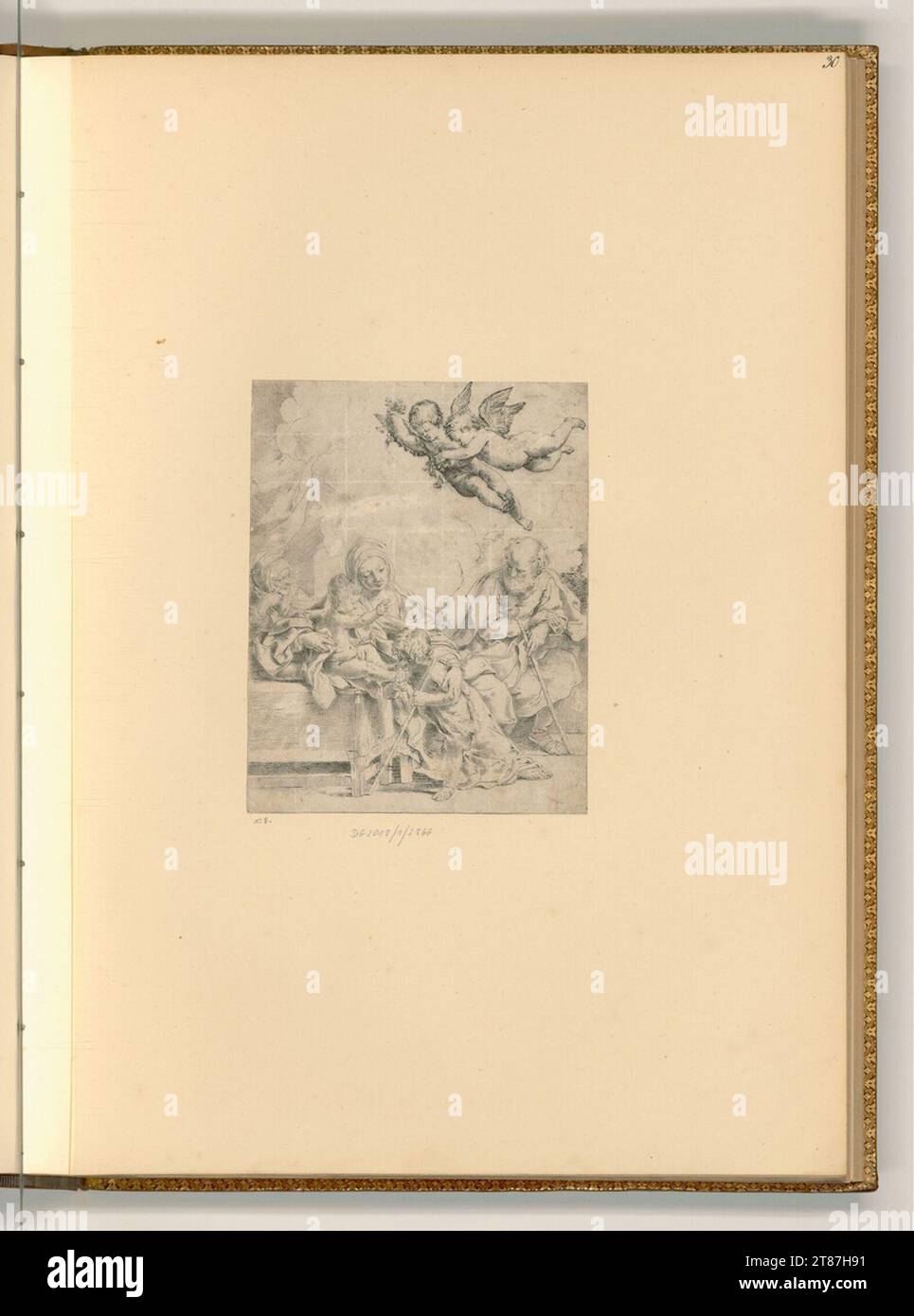 Guido Reni (Ausführende r Künstler in) The holy family with the John ...