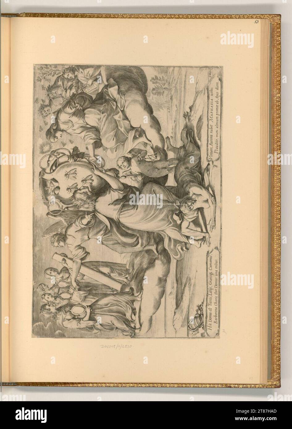 Giovanni Luigi Valesio (Engraver) Cardinal swap (barberini). Etching ...
