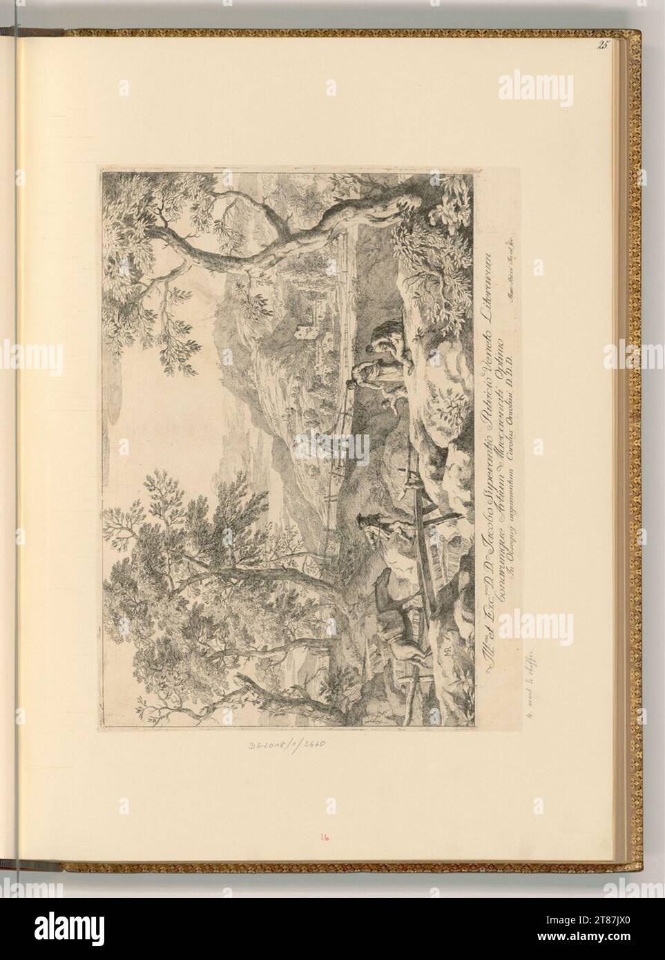 Marco Ricci (Ausführende r Künstler in) Landscape with farmers and a ...