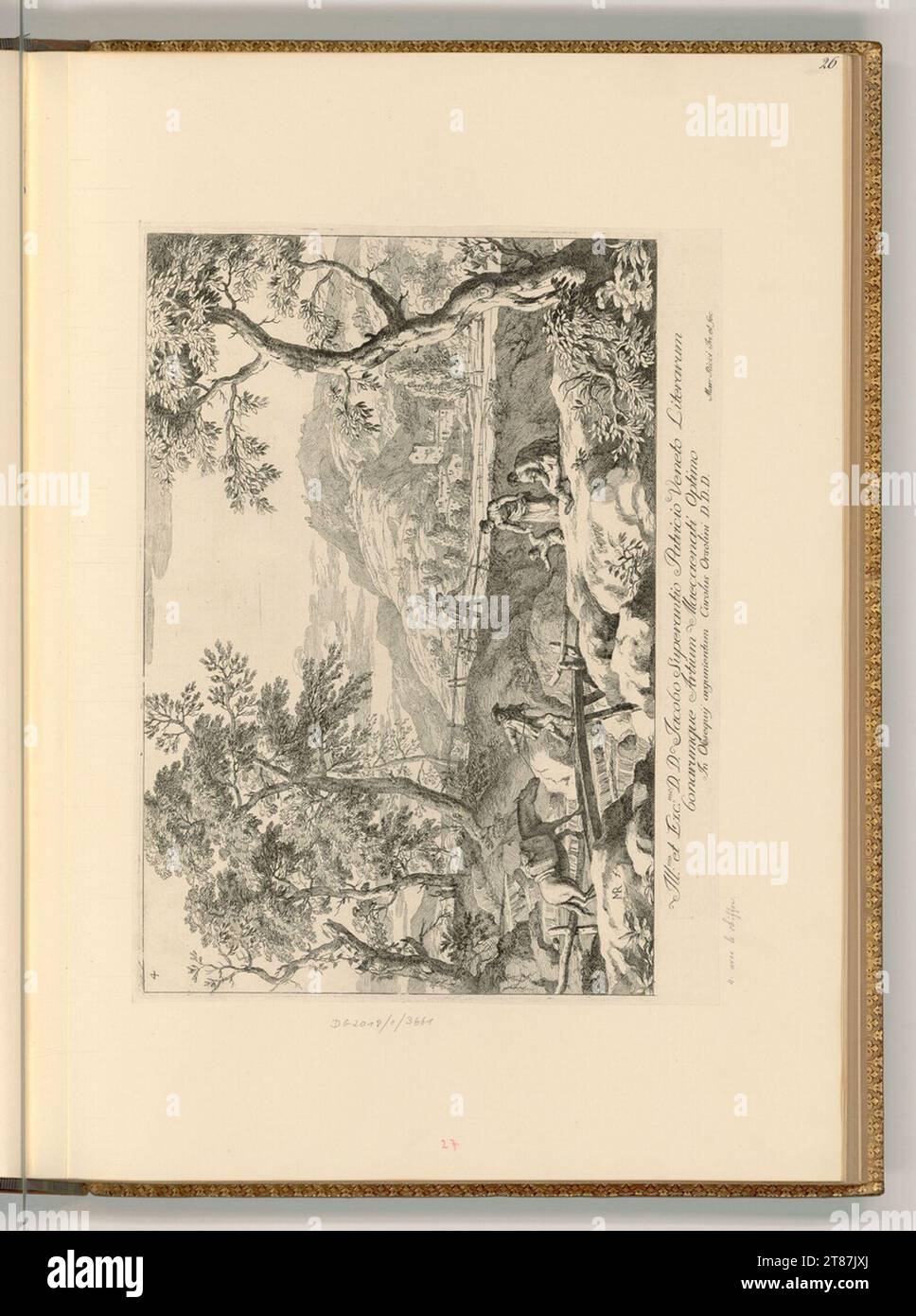 Marco Ricci (Ausführende r Künstler in) Landscape with farmers and a ...