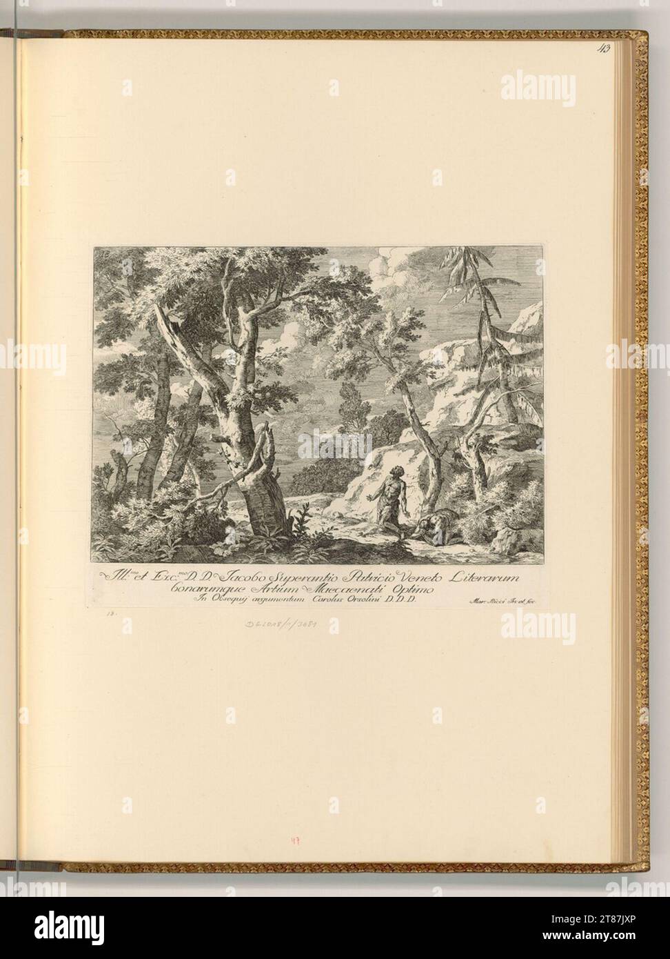 Marco Ricci (Ausführende r Künstler in) Forest landscape with two ...