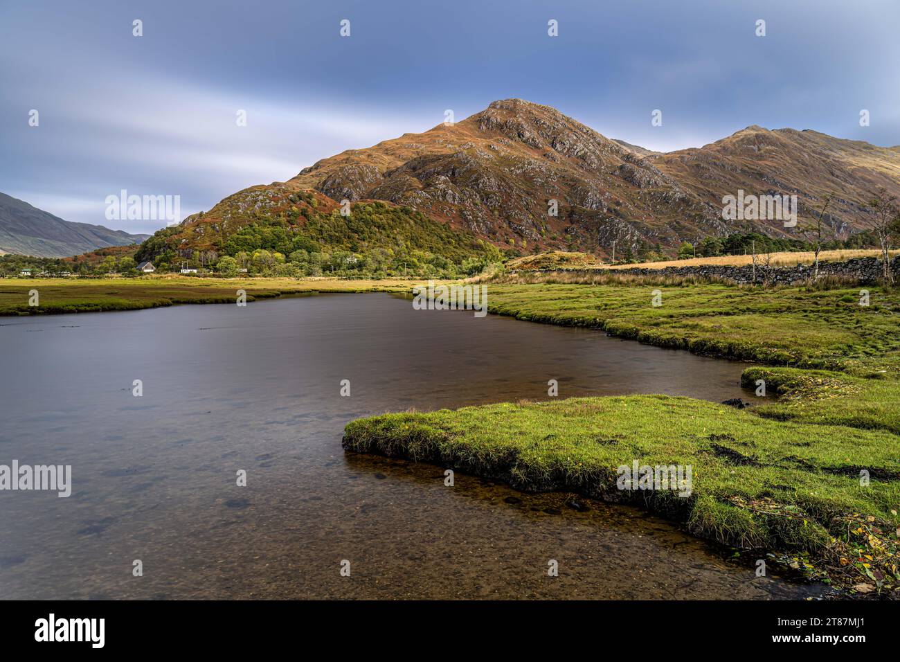 Five Sisters of Kintail, Loch Duich, Scotland Stock Photo - Alamy