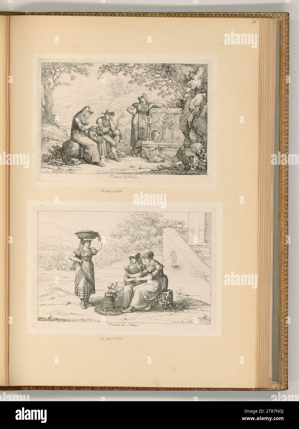 Bartolomeo Pinelli (Ausführende r Künstler in) Italian costumes and ...