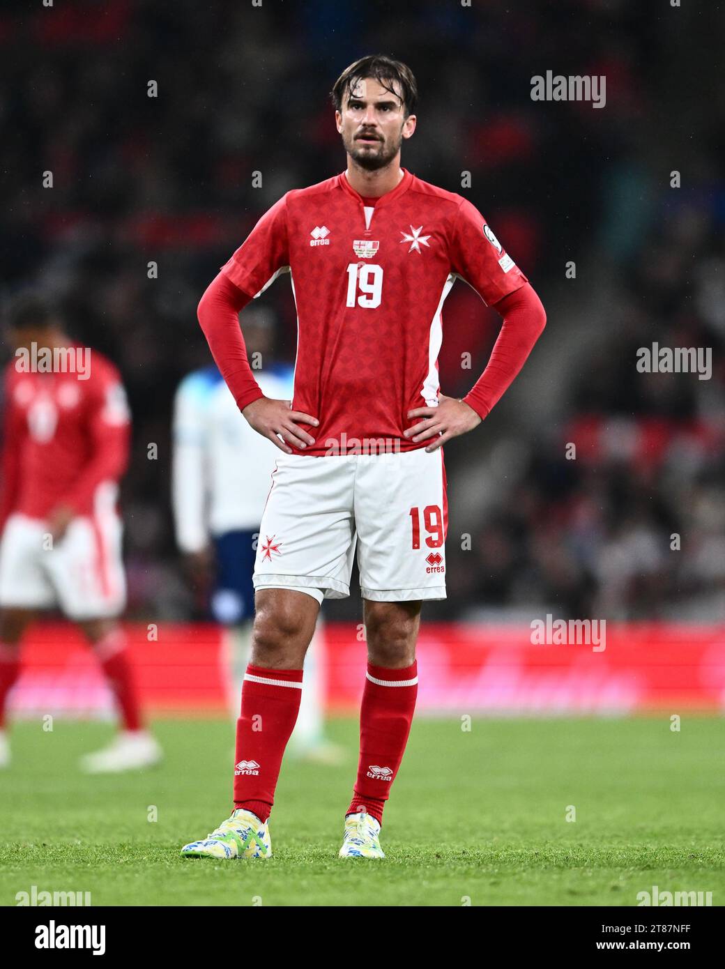 LONDON, ENGLAND - November 17: Bjorn Kristensen of Malta during the ...