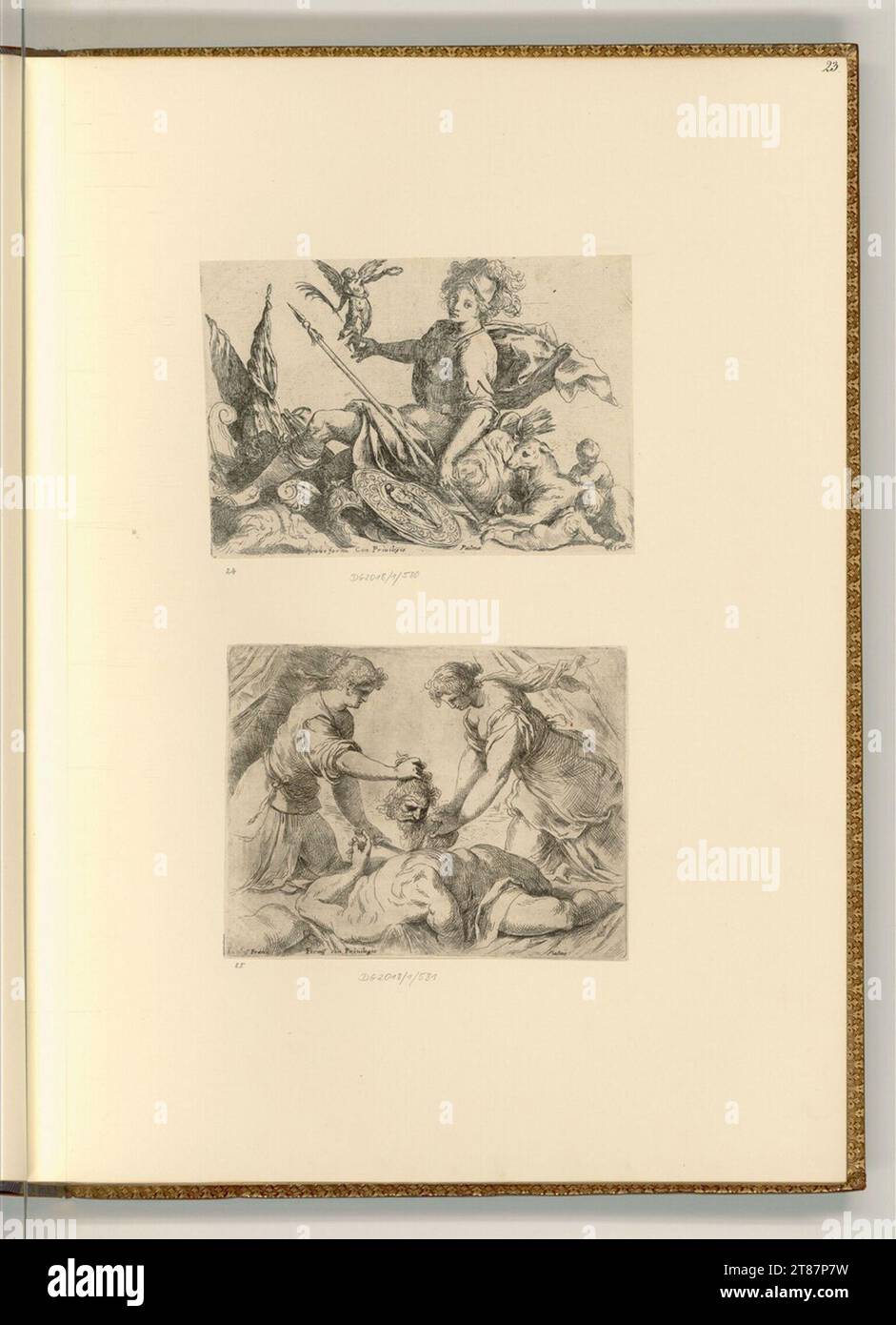 Jacopo Palma Personification of the city of Rome (Roma); Judith and ...