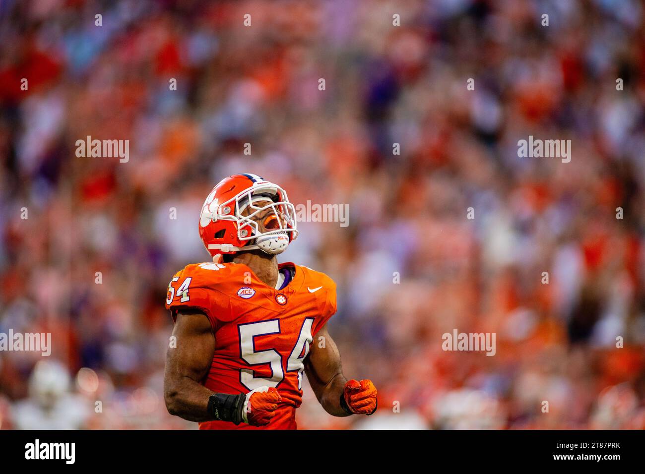 November 18, 2023: Clemson Tigers linebacker Jeremiah Trotter Jr. (54 ...