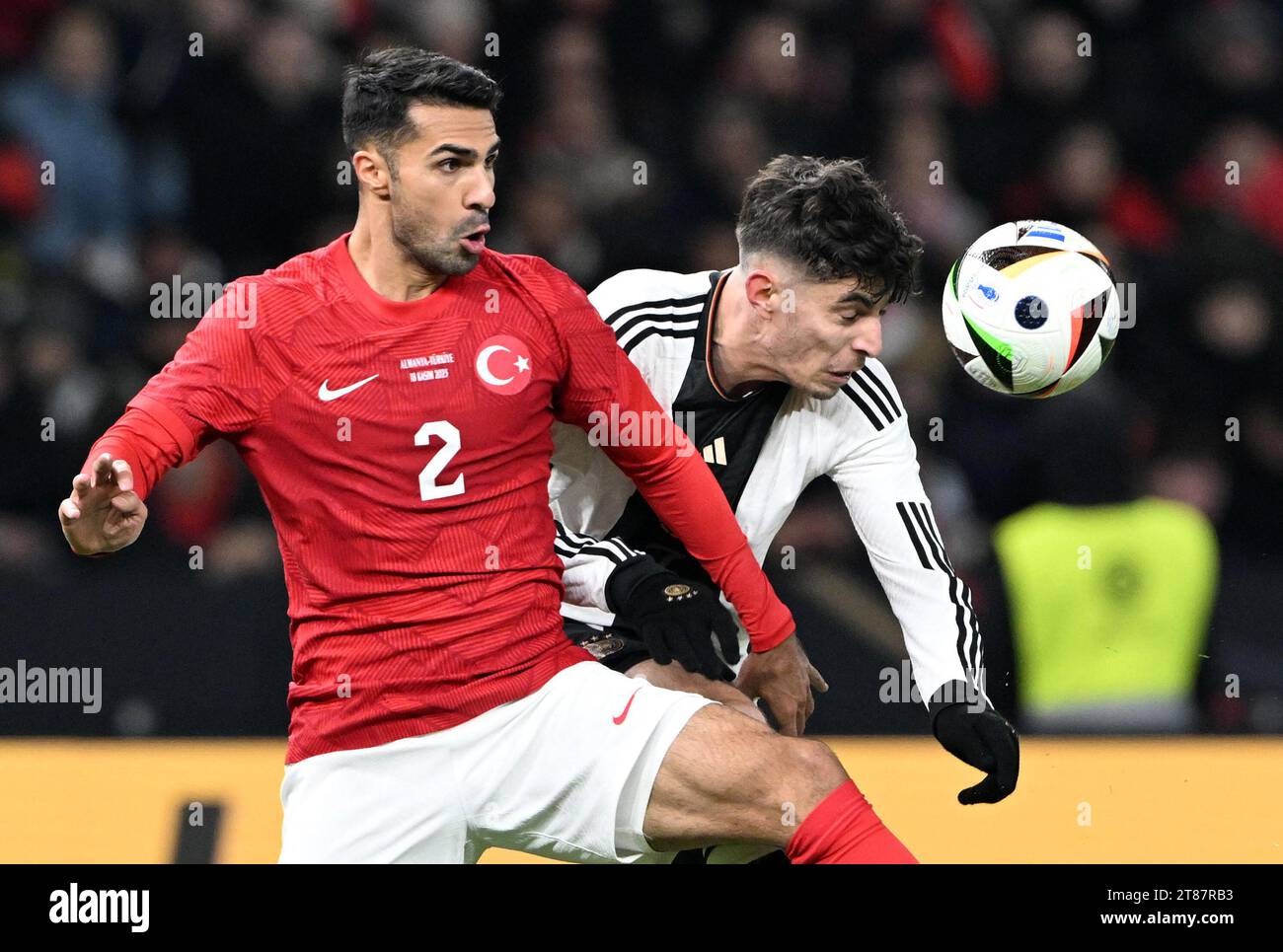 Berlin, Germany. 18th Nov, 2023. Soccer: International match, Germany ...
