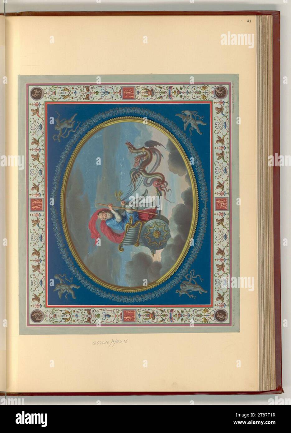 Michelangelo Maestri (Engraver) Saturn. Cover color, etching 1780-1820 ...