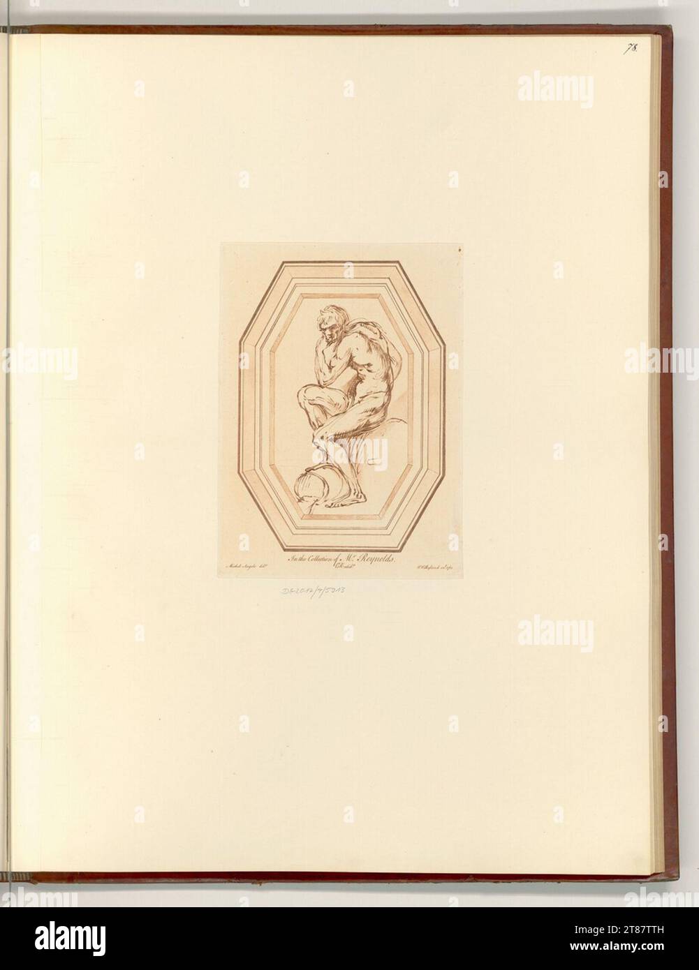 William Wynne Ryland (Engraver) Men's act (sketch). Dotier manner ...