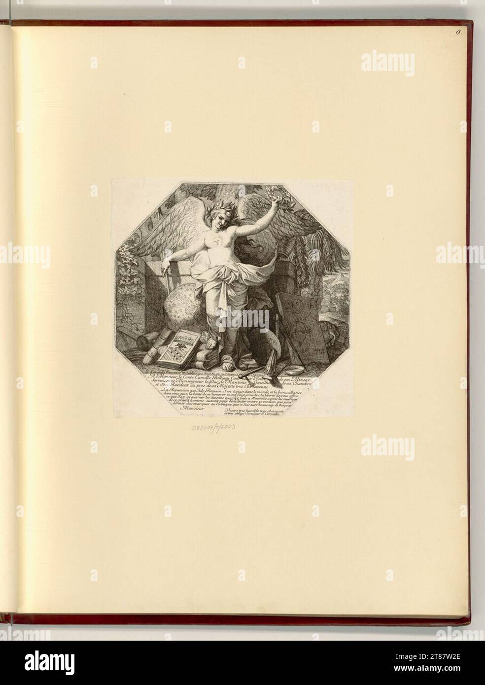 Jean Baptiste Corneille Title leaf and dedication, personification ...