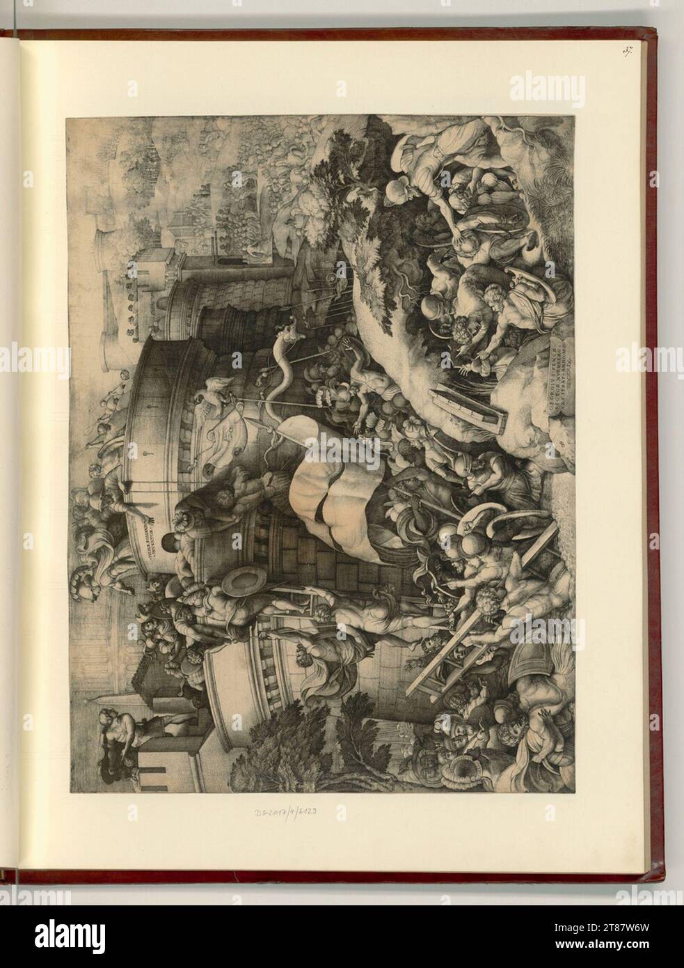 Georg Pencz (Engraver) Rush to Carthage. Copper engraving, etching ...