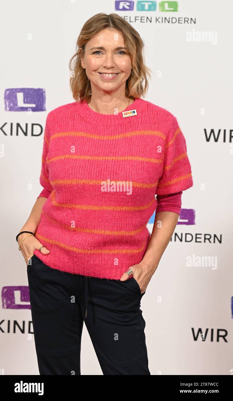 Schauspielerin Tina Ruland nimmt am 28. RTL Spendenmarathon wir helfen ...