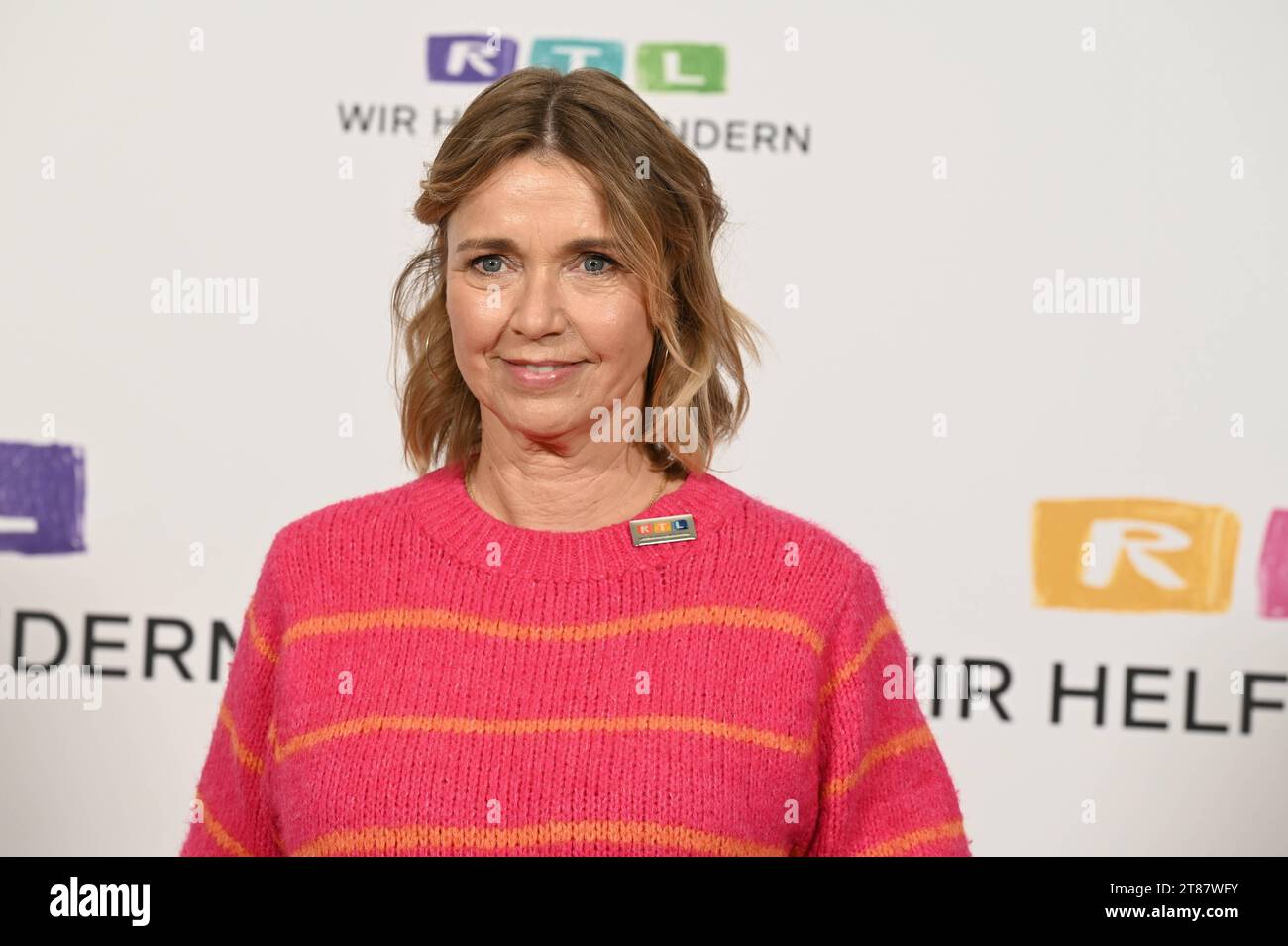 Schauspielerin Tina Ruland nimmt am 28. RTL Spendenmarathon wir helfen ...
