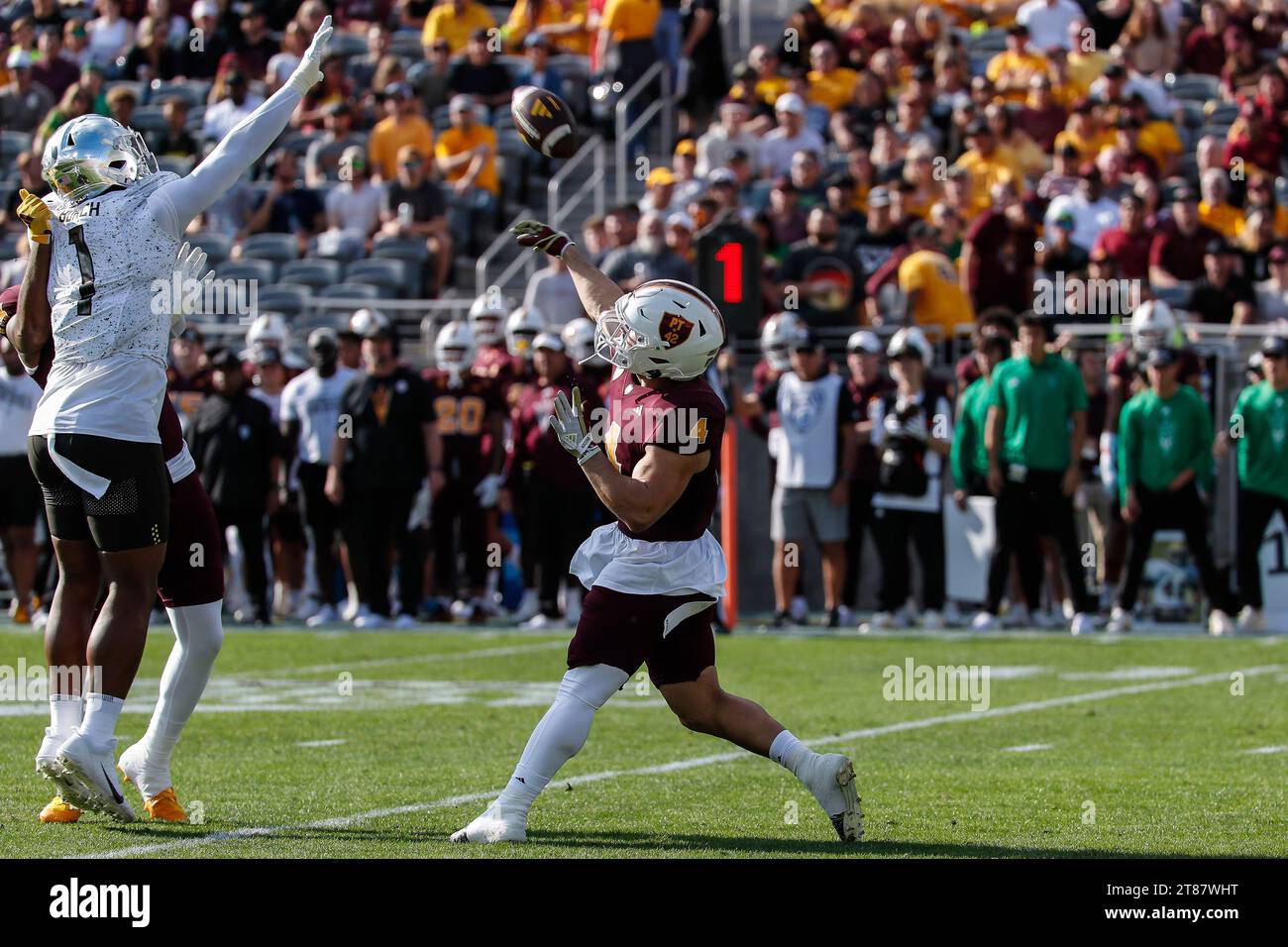 TEMPE, AZ - NOVEMBER 18: Arizona State Sun Devils running back Cameron ...