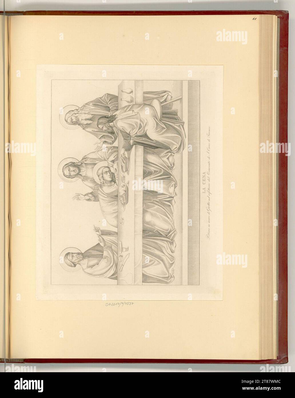 Ferdinand Ruscheweyh (Engraver) The last sacrament (partial ...