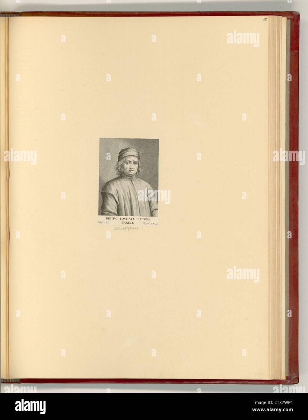 Giovanni Battista Cecchi (Engraver) Pietro Lorenzetti. etching 1770 ...