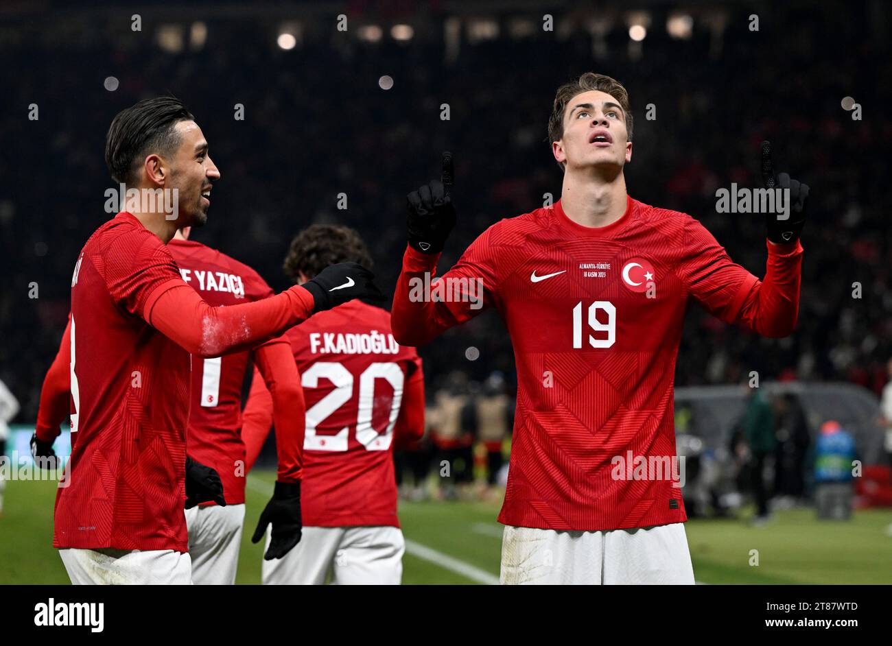 Berlin, Germany. 18th Nov, 2023. Soccer: International match, Germany ...