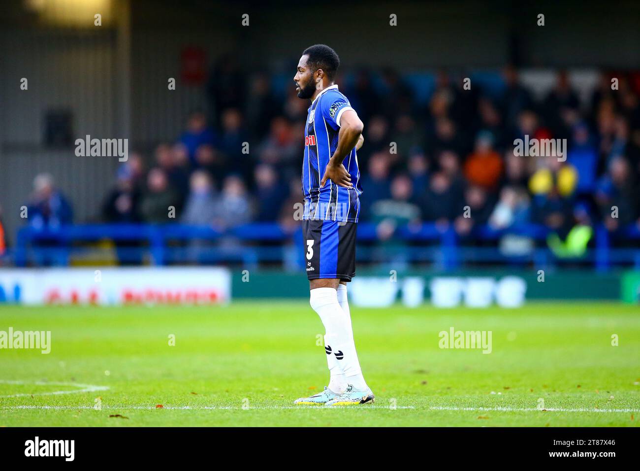 Crown Oil Arena, Rochdale, England - 18th November 2023 Cameron John (3 ...
